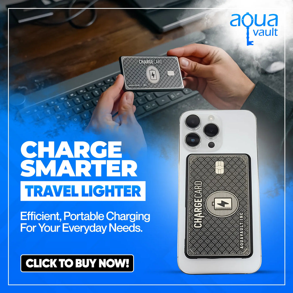 Wireless Magnetic Portable Charger - AquaVault Inc.